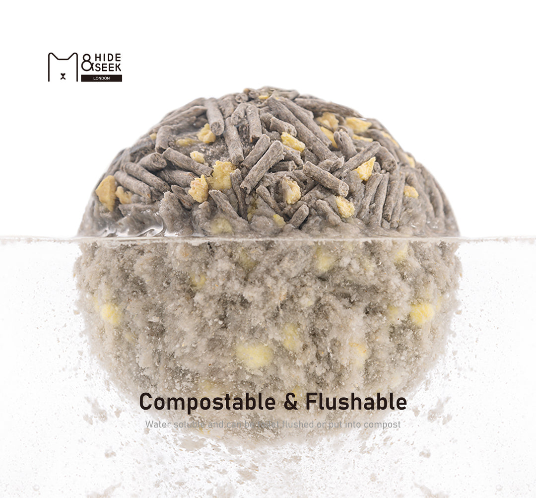 Charcoal Tofu Cat Litter with Millet (10L/3.5KG) – Hide & Seek London
